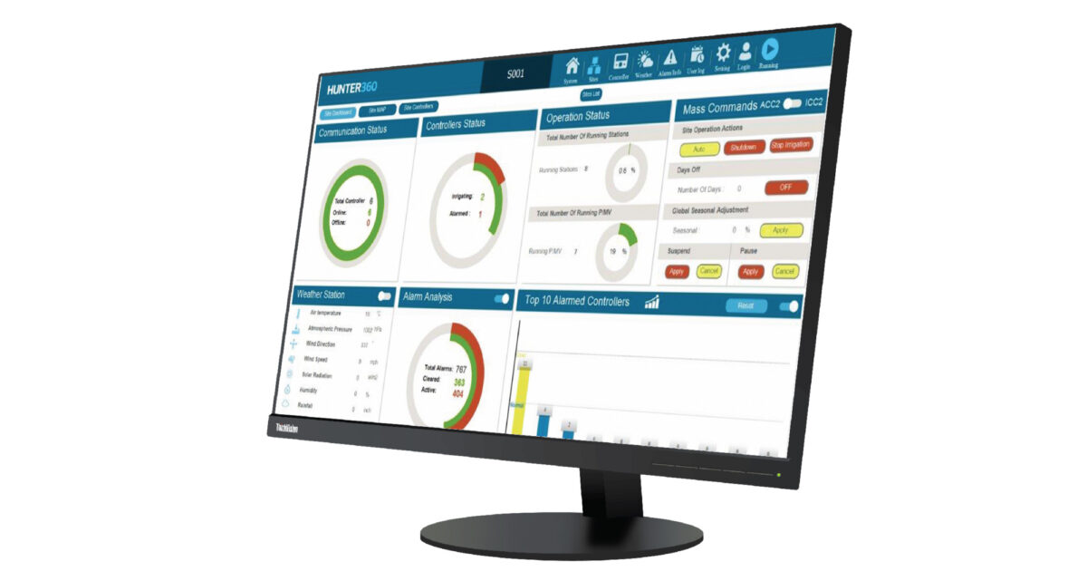 Hunter360 Software | Nelson Irrigation Australia